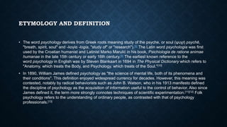 Human psychology | PPTX