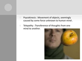 Human psychology presentation | PPTX