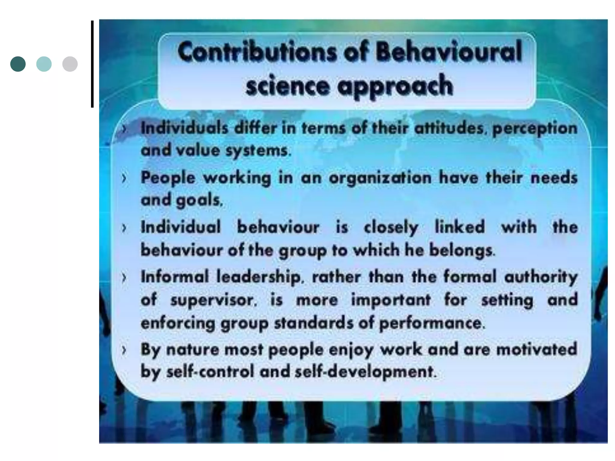 Behavioral approach, Human relation VS behavioral science | PPTX