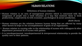 Human relations | PPTX