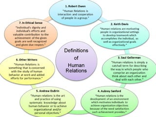 Human relations | PPTX