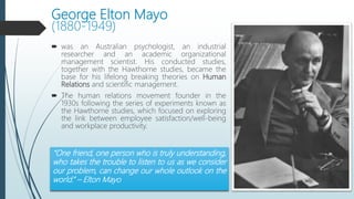 Human Relations and the Motives of Man | PPT