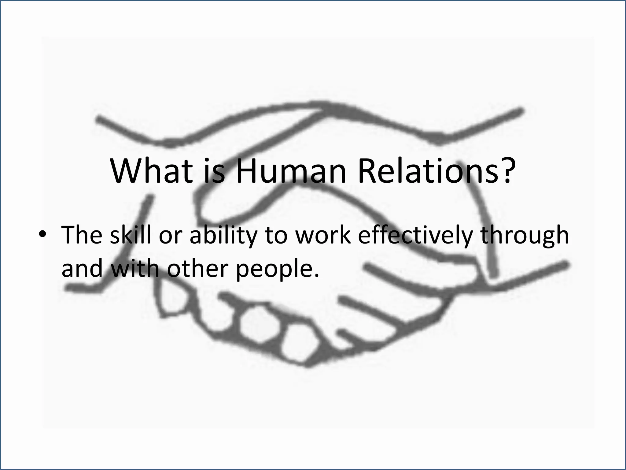 10 Commandments of Human Relations | PDF