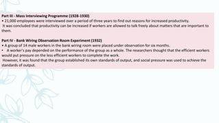Human relations and organization behaviour | PPTX