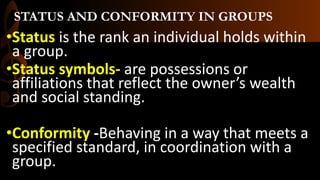 Human relations in group | PPTX