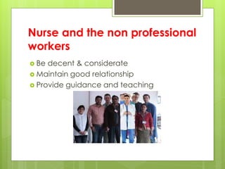 Human relations in nursing.drjma | PPT