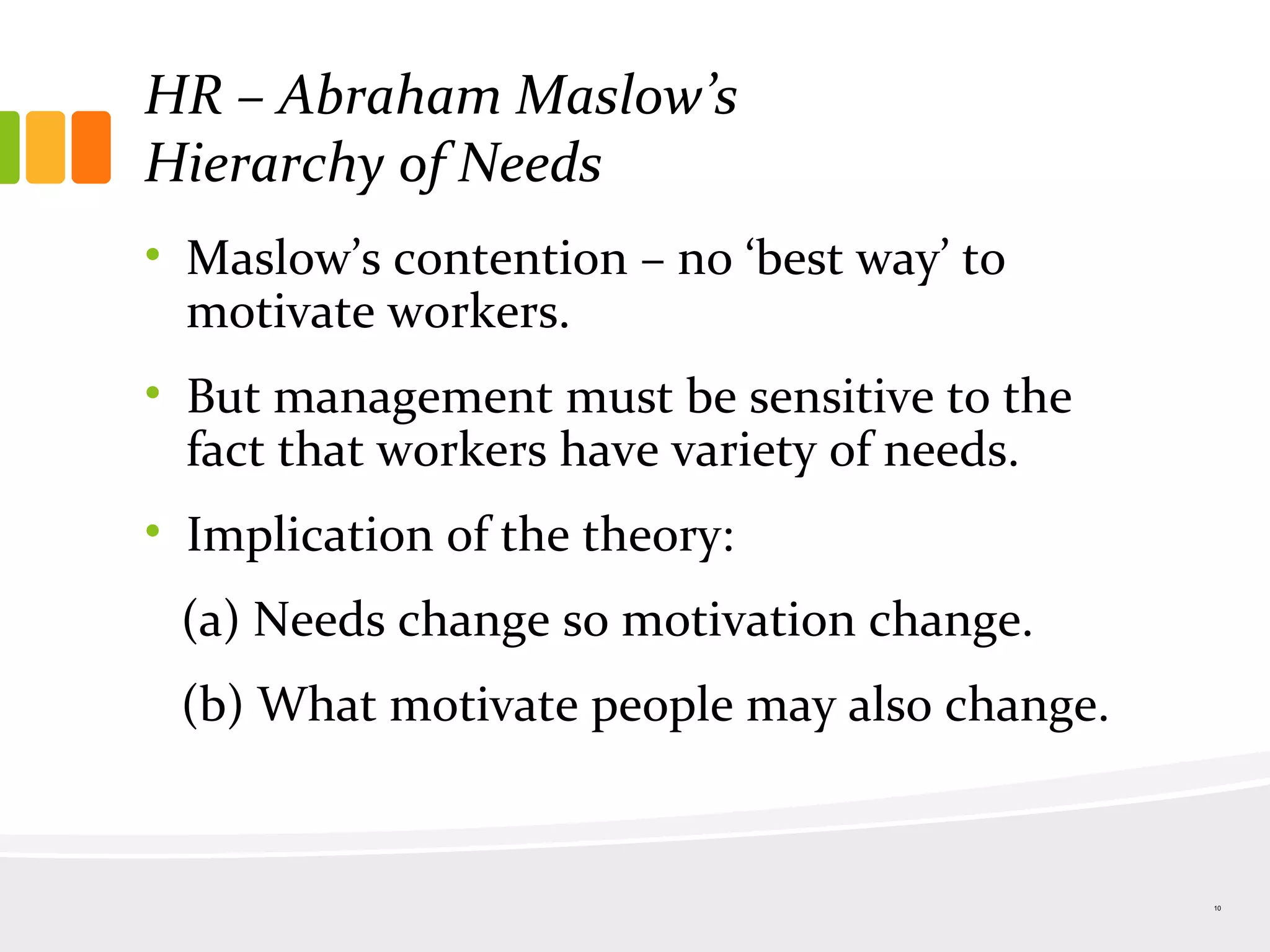 Human relation theory_l5 | PPT