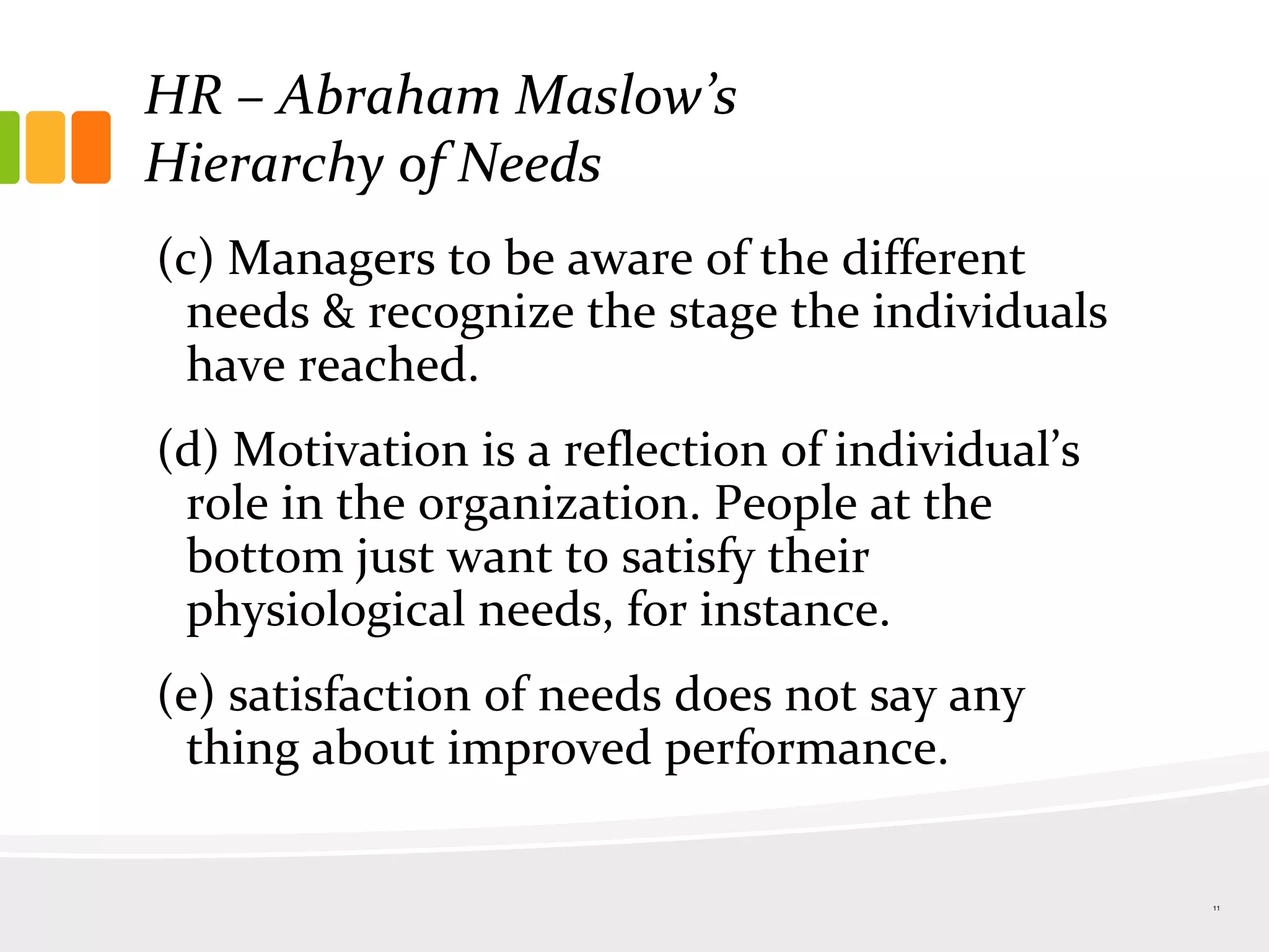 Human relation theory_l5 | PPT