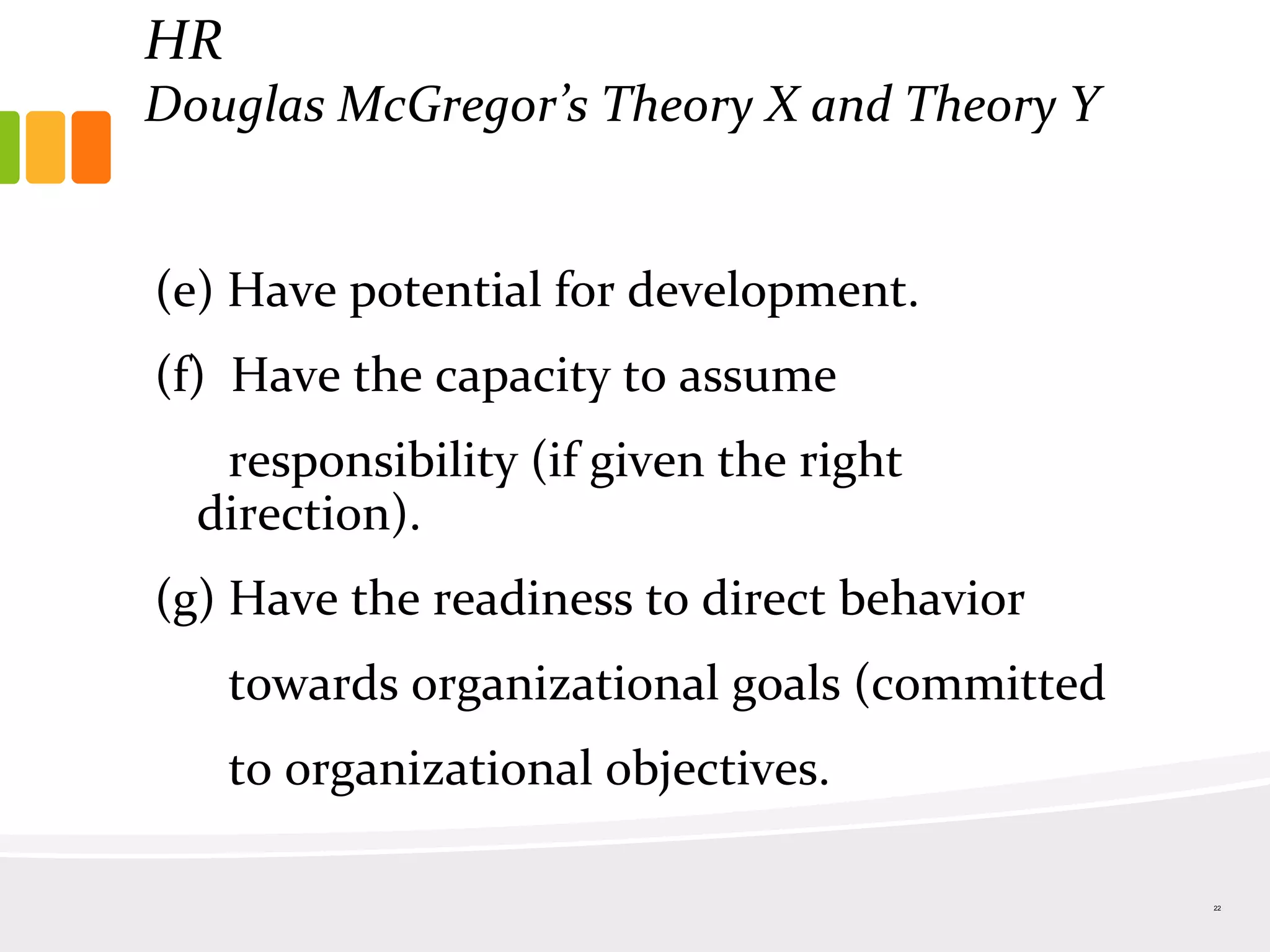 Human relation theory_l5 | PPT