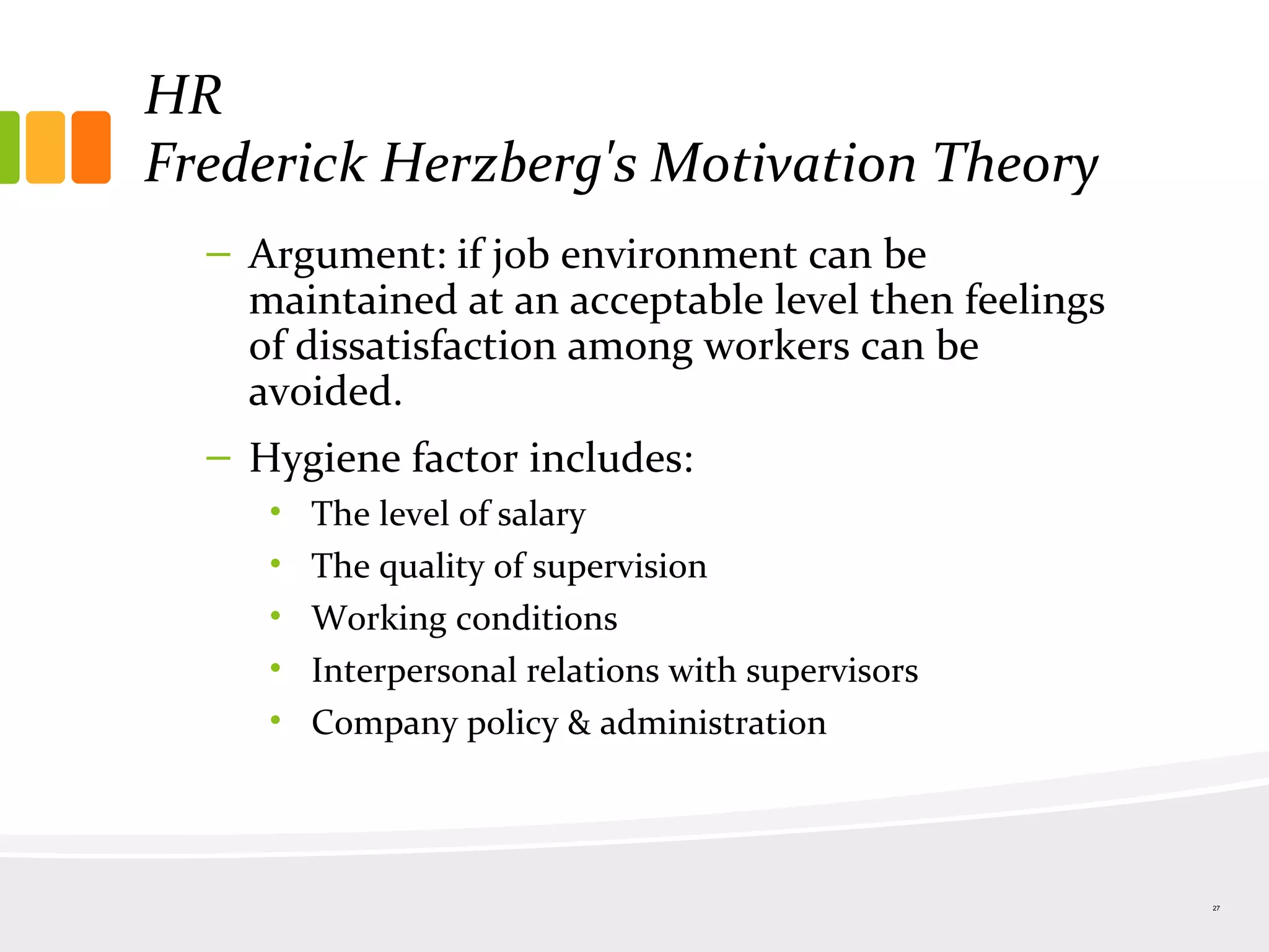 Human relation theory_l5 | PPT