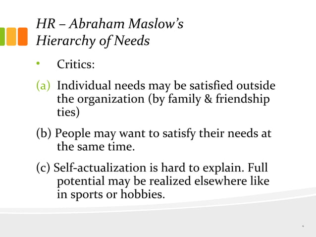 Human relation theory_l5 | PPT | Business | Business and Finance