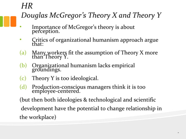 Human relation theory_l5 | PPT | Business | Business and Finance