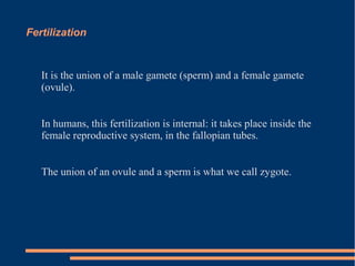Human reproduction | ODP