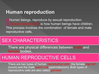 Human reproduction | PPT
