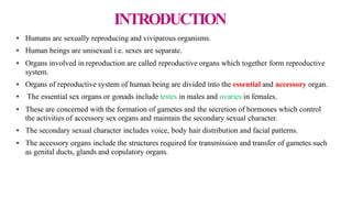 The Human reproduction Chapter-3 Class-12 | PPTX