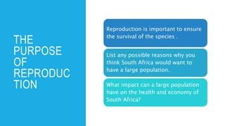 Human reproduction natural science | PPT