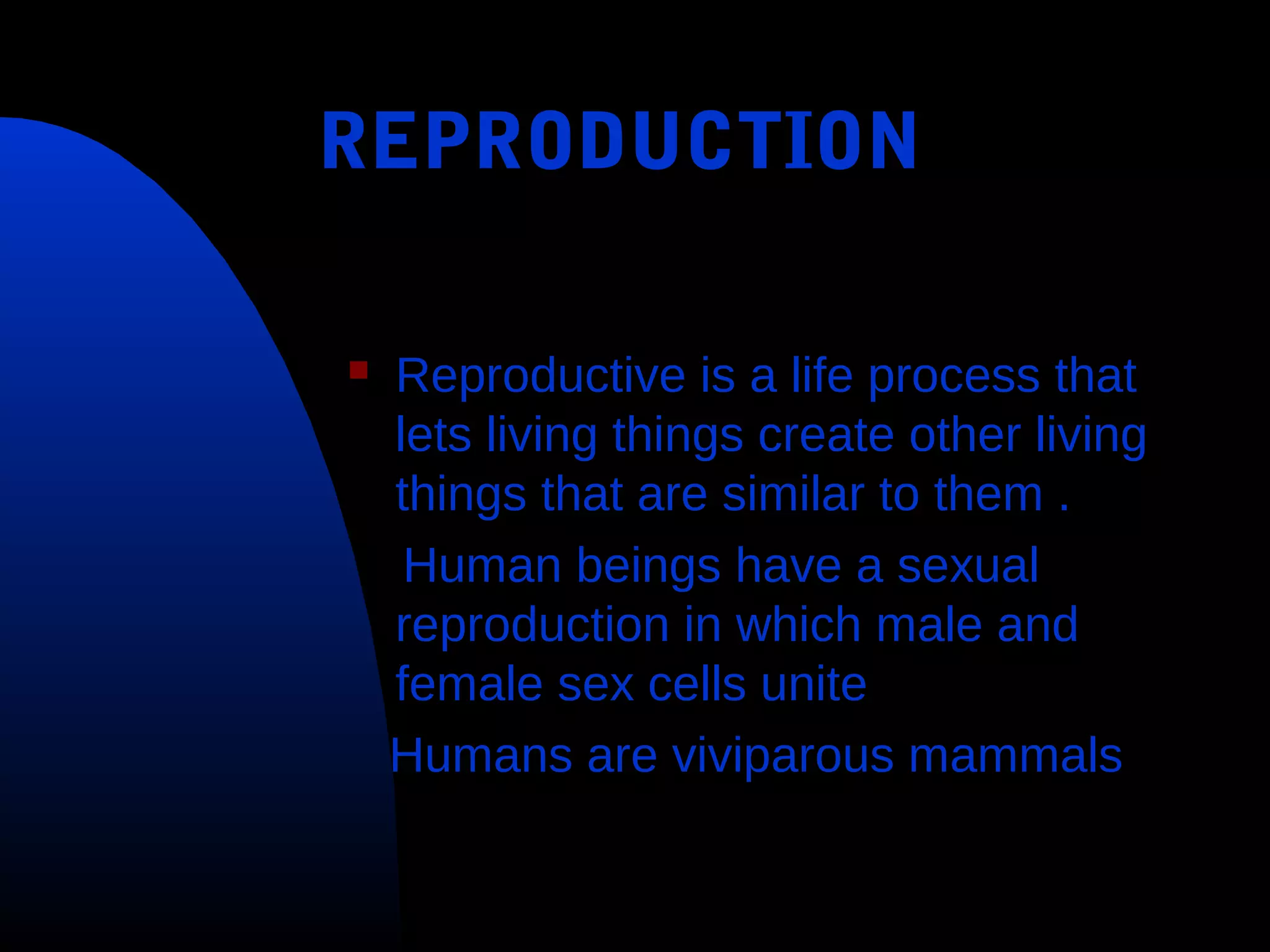 Human reproduction by Paula Crespo | PPT