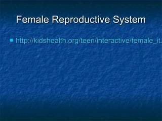 Human reproduction powerpoint | PPT