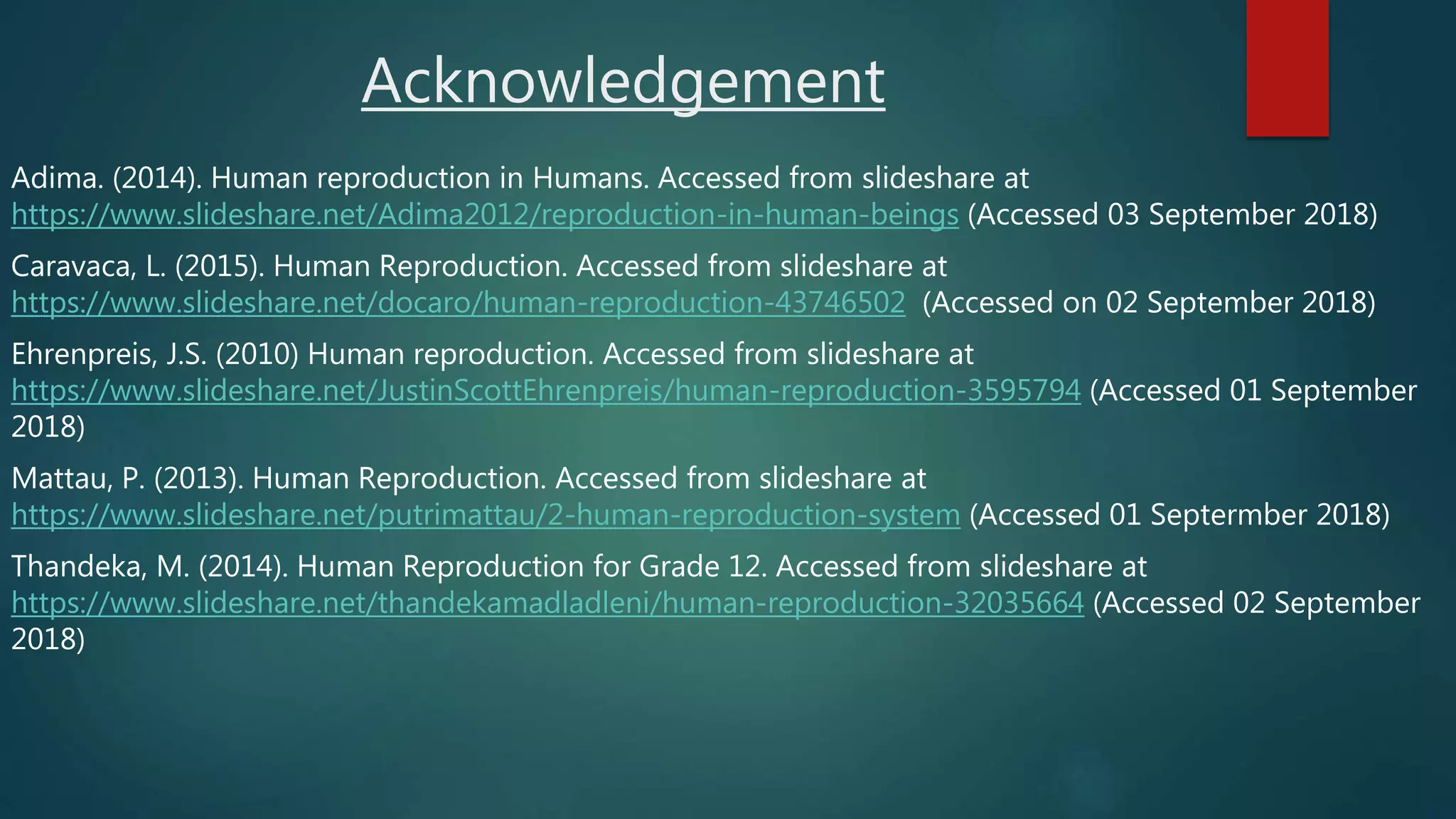 Human reproduction system | PPTX