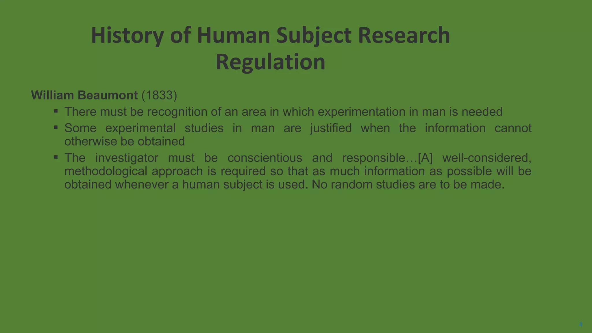 Human Research Subjects and IRB Process | PPTX