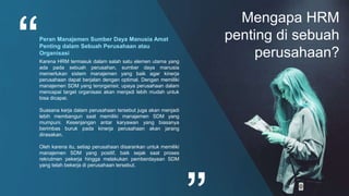 Human Resource Management (HRM) | PPTX