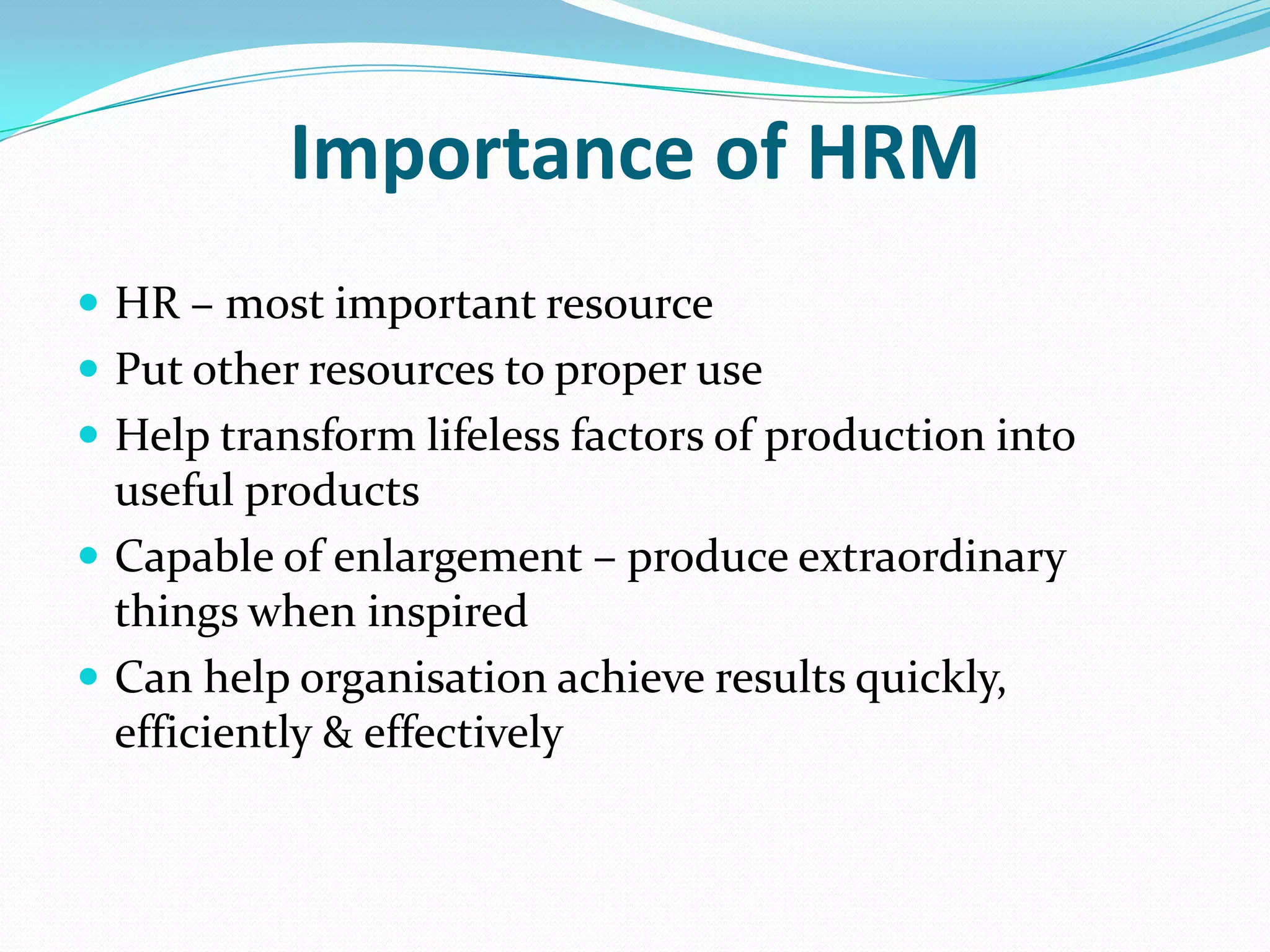 Human resorce management ppt | PPTX