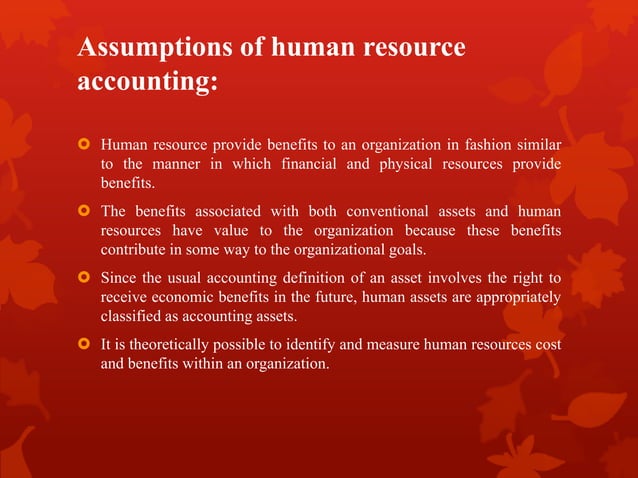 Human resource accounting | PPT