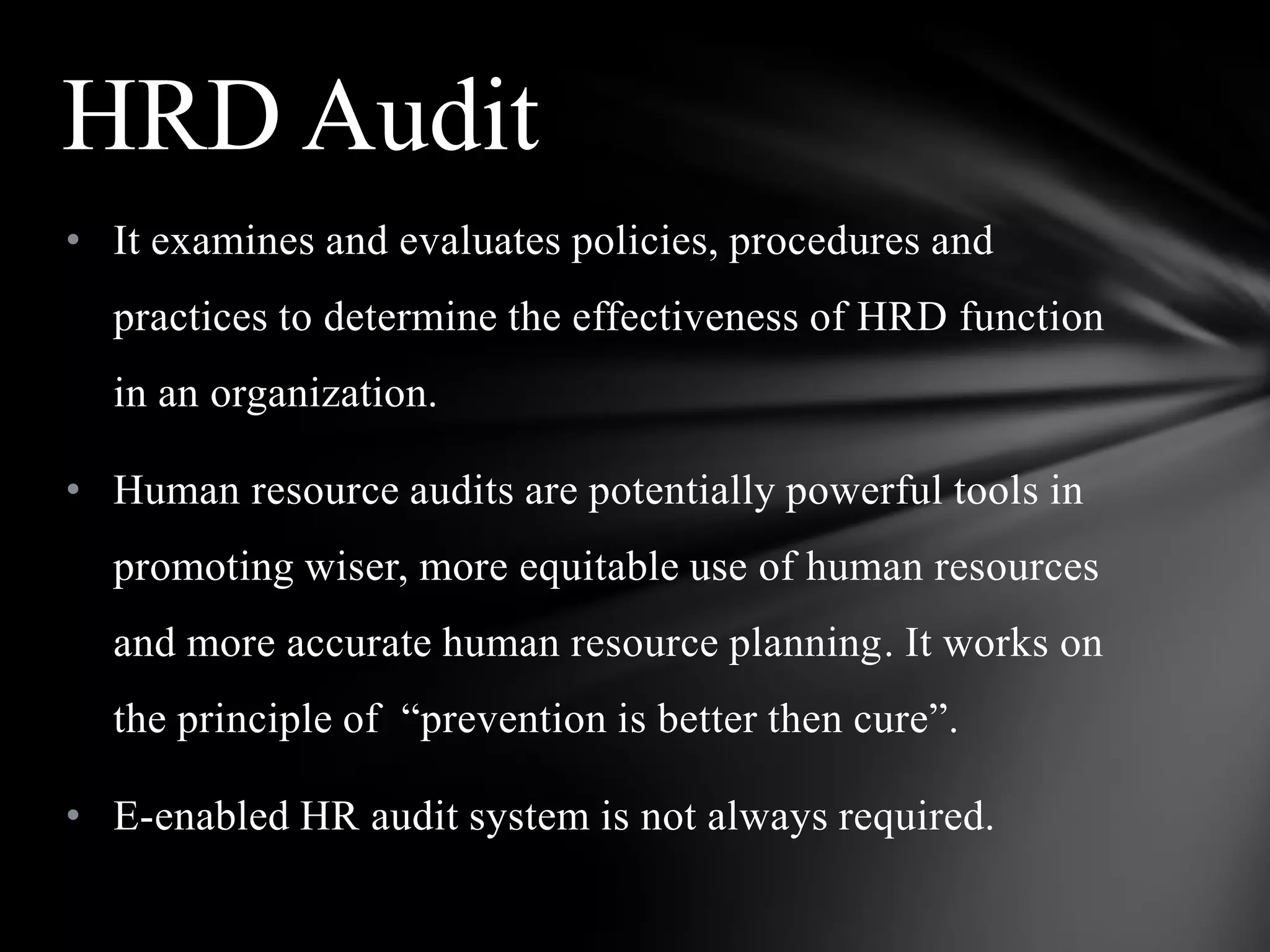 Human resource accounting and audit | PPTX