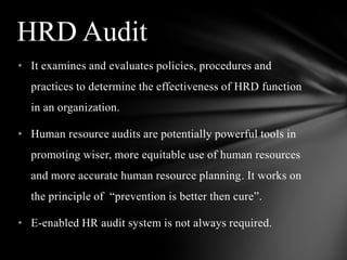Human resource accounting and audit | PPTX