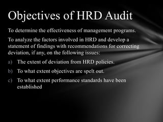 Human resource accounting and audit | PPTX
