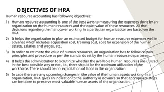 Human Resource Accounting (HRA) .pptx