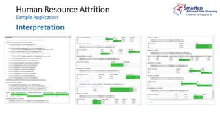 Human Resource Attrition Augmented Analytics Use Case - Smarten | PPTX