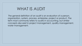 human RESOURCE AUDIT need, objectives ppt | PPTX