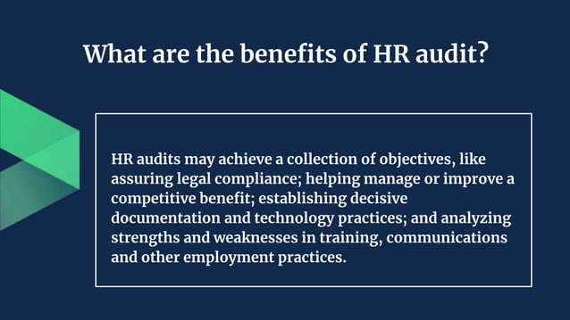 Human Resource Audit | PPT