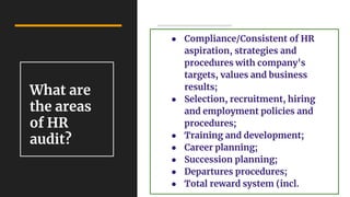 Human Resource Audit | PPTX