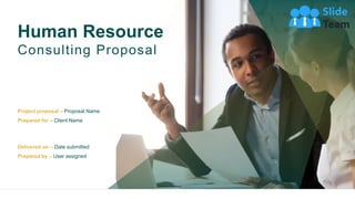 Human Resource Consulting Proposal Powerpoint Presentation Slides | PDF