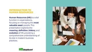 Human Resource Definition, Human Resource Meaning | PPT