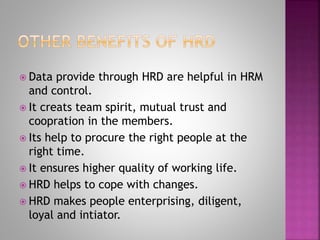 Human resource developement .. | PPTX