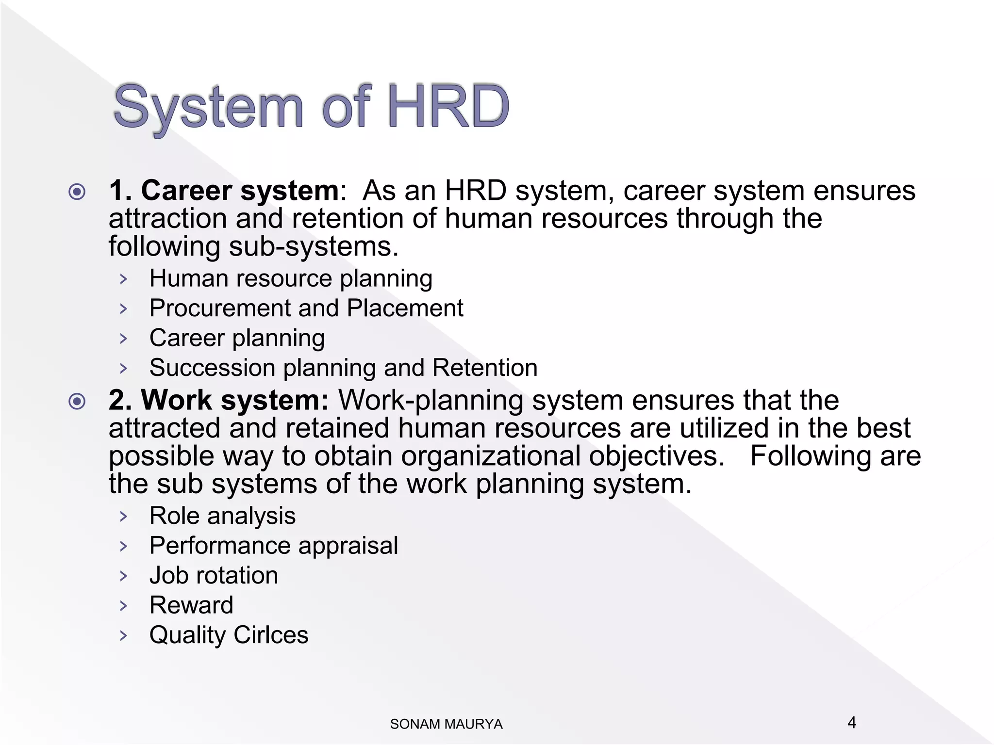 Human resource development | PPTX