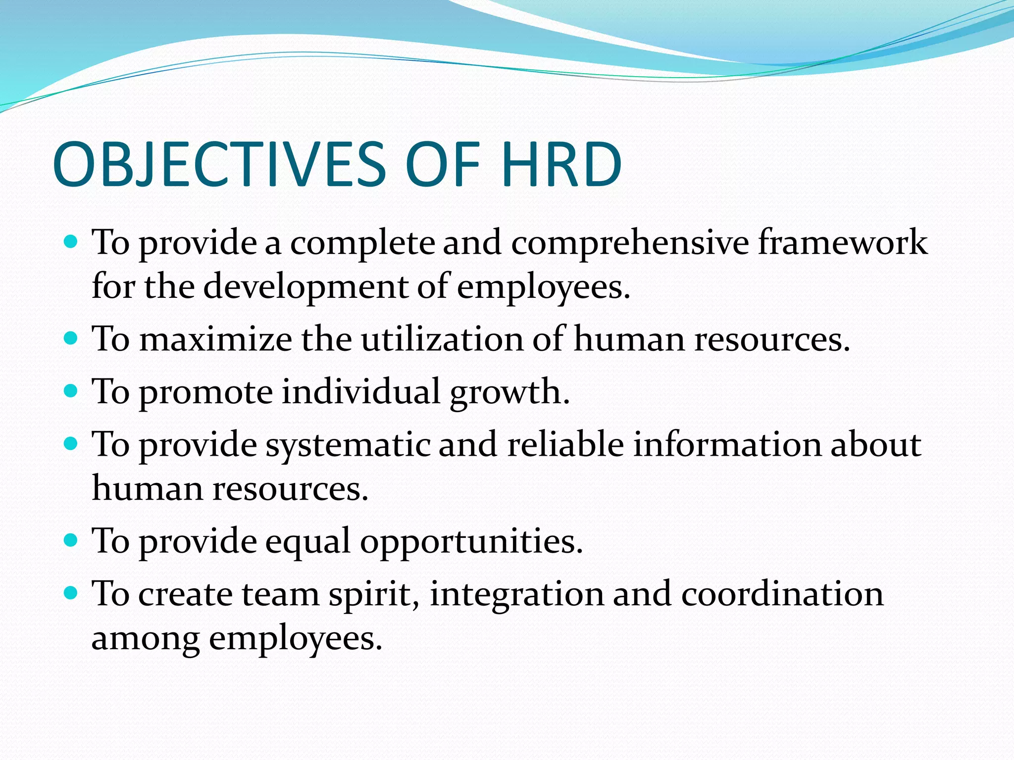 Human resource development | PPTX