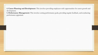 HUMAN RESOURCE DEVELOPMENT.Power point presentation | PPT