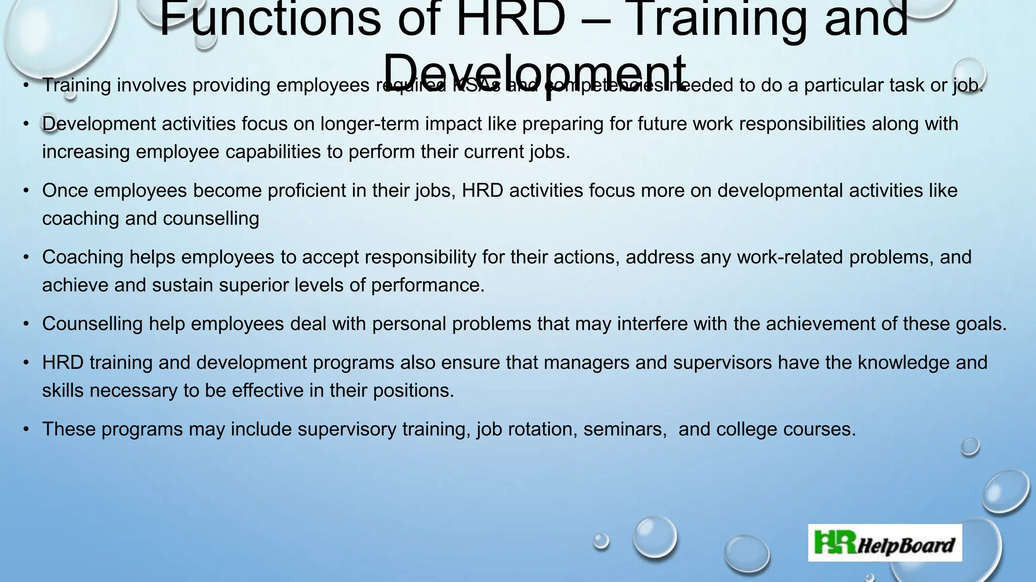 Human Resource Development, HRD Meaning, HRD | PPTX