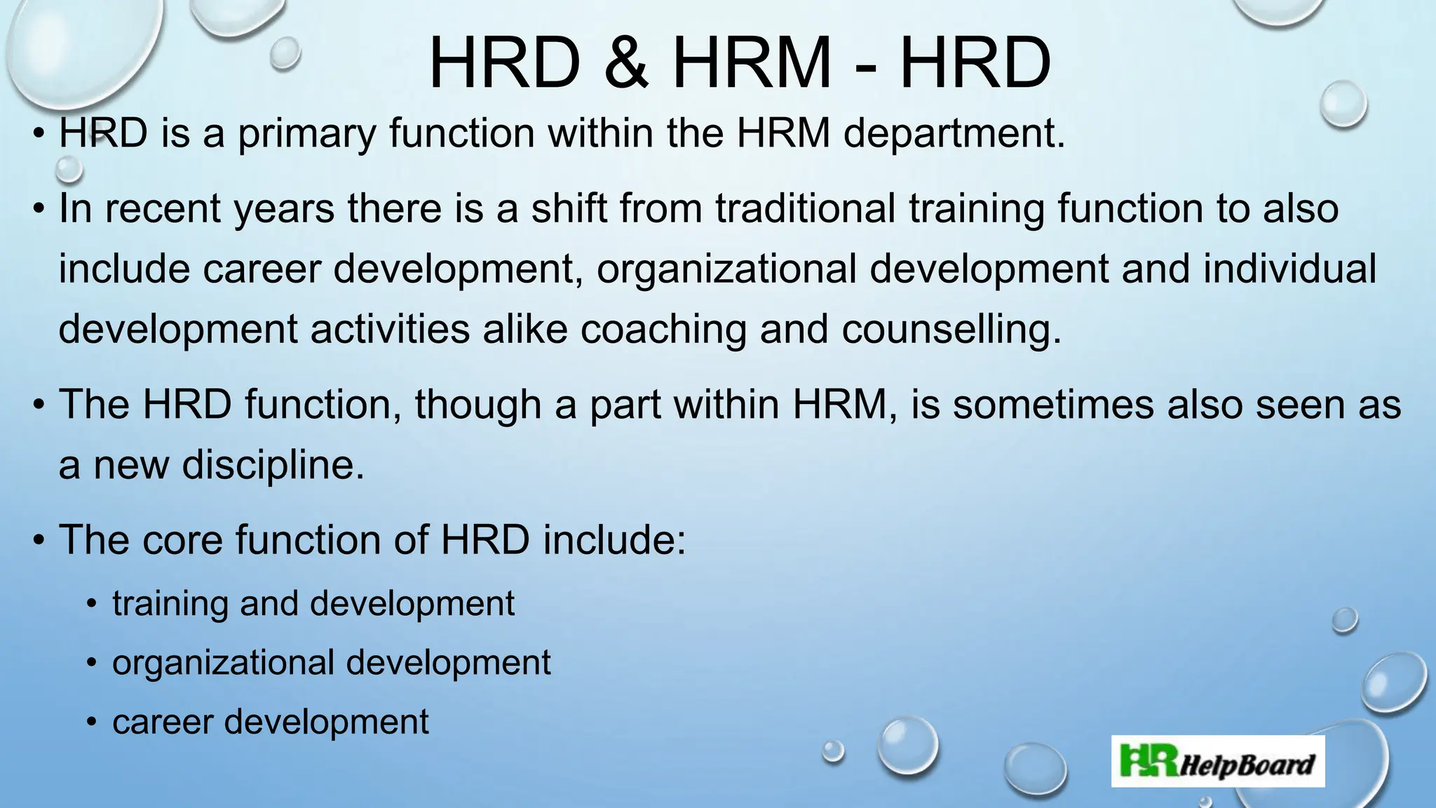 Human Resource Development, HRD Meaning, HRD | PPTX
