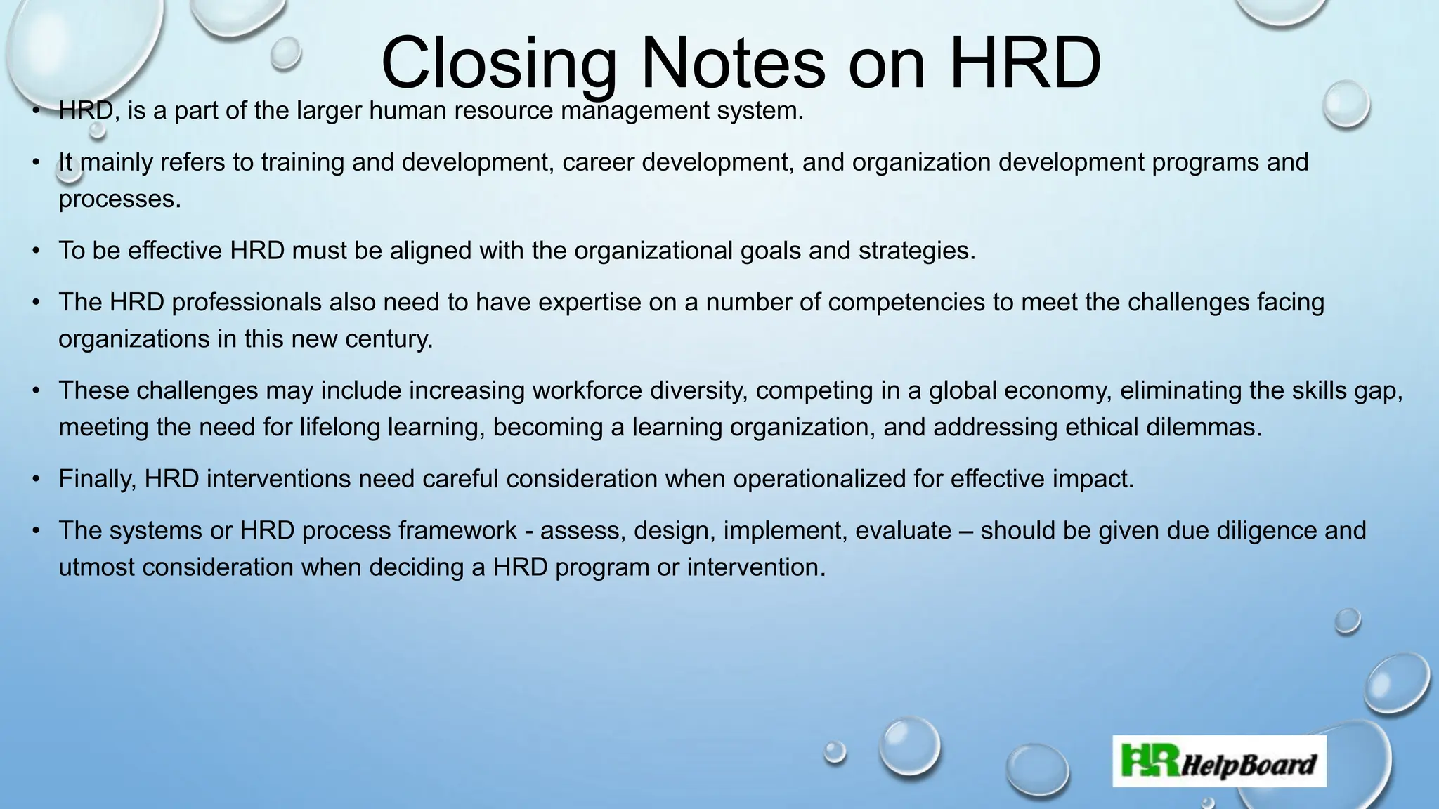 Human Resource Development, HRD Meaning, HRD | PPTX
