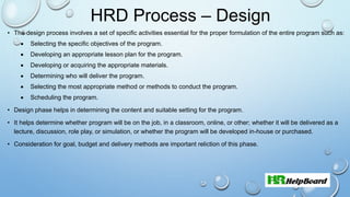 Human Resource Development, HRD Meaning, HRD | PPTX