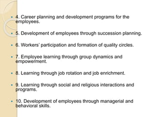 Human resource development | PPTX | Human Resources | Business