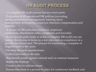 Human resource evaluation | PPTX