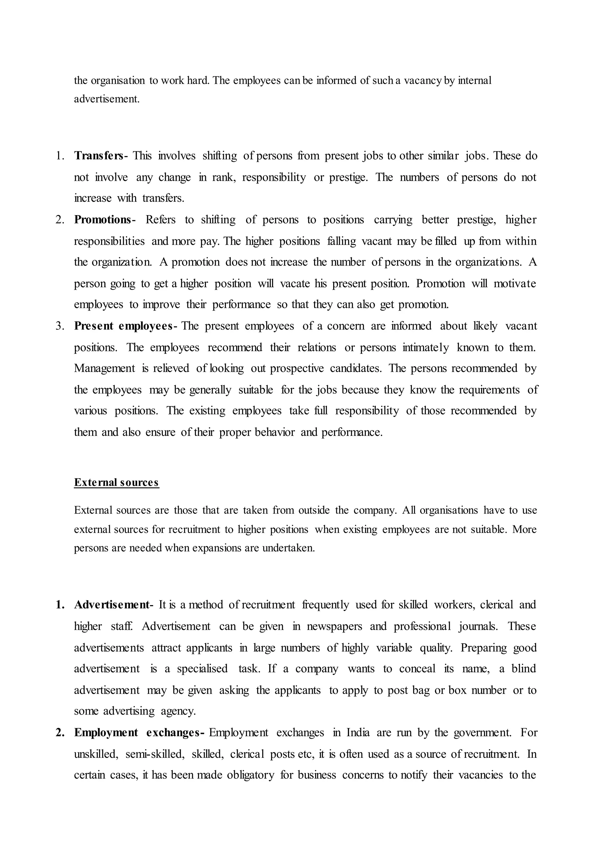 Human Resource Expansion Strategy of SELCO India | DOCX