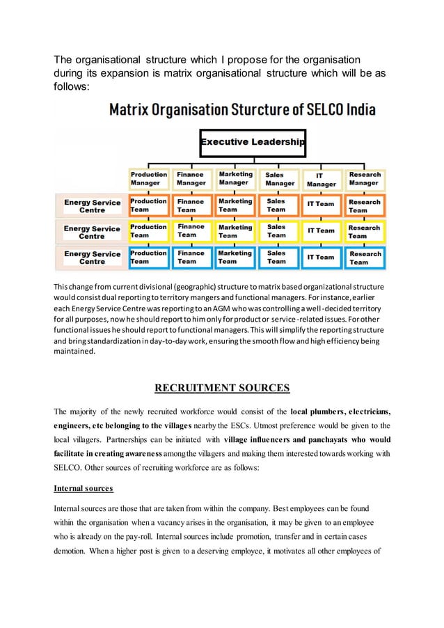 Human Resource Expansion Strategy of SELCO India | PDF