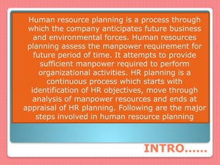 Human Resource Forecasting In Human Resource Planning Pptx